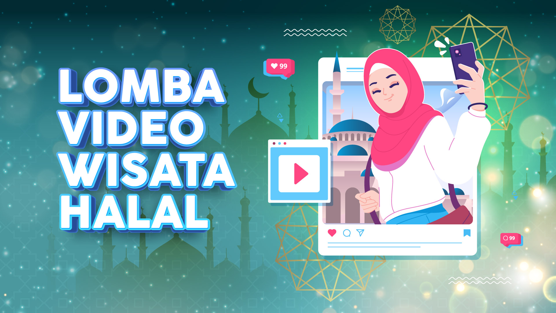 Lomba Video Wisata Halal - Indonesia Sharia Economic Festival